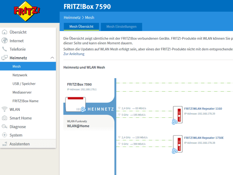 Welche Fritzbox Kann Mesh