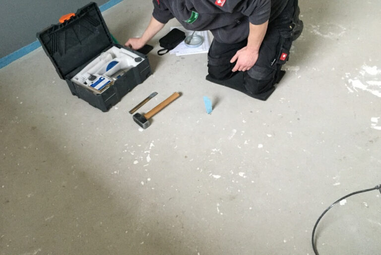 CM Messung Estrich - Anleitung, Tabelle, Kosten und weitere Infos